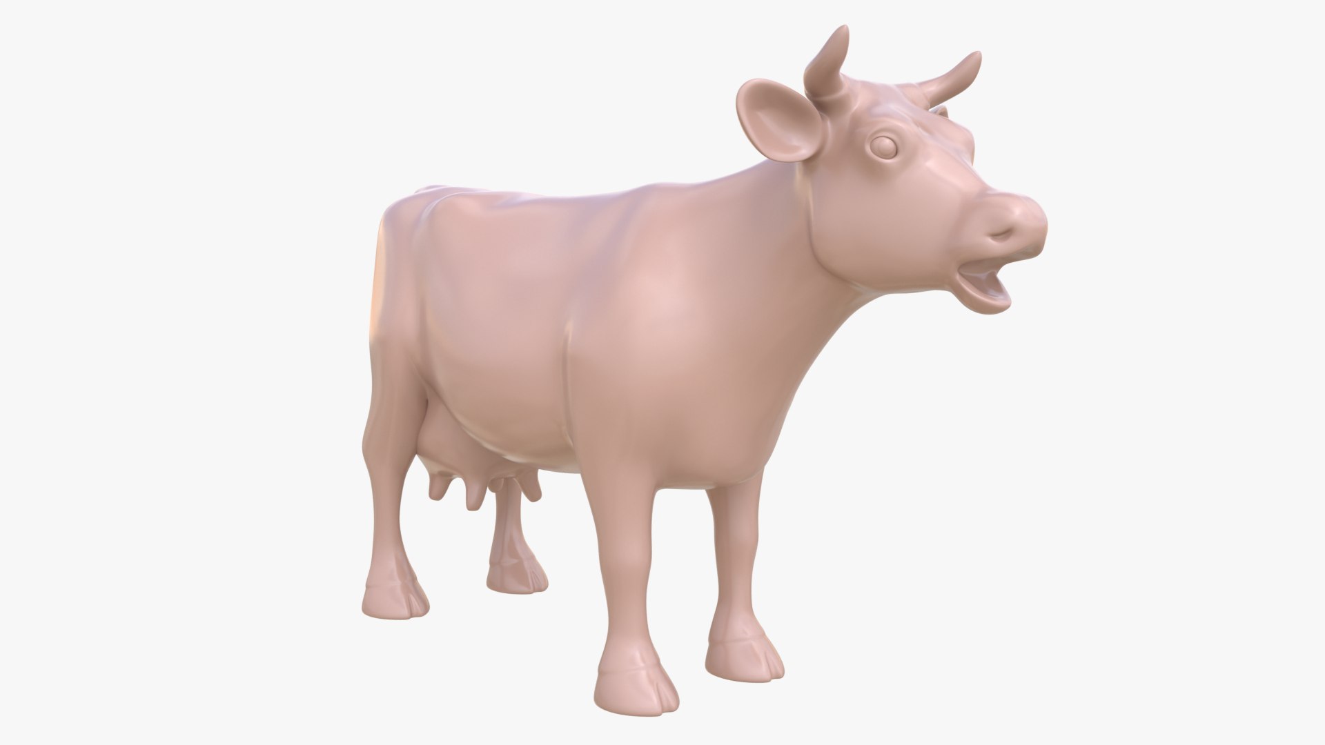 3D Cow Cattle Animal - TurboSquid 1673318