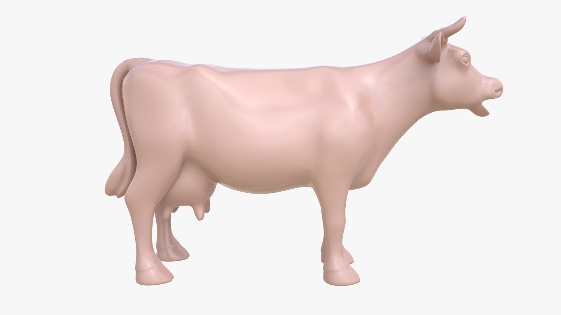 3D Cow Cattle Animal - TurboSquid 1673318