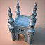 realistic charminar 3d model