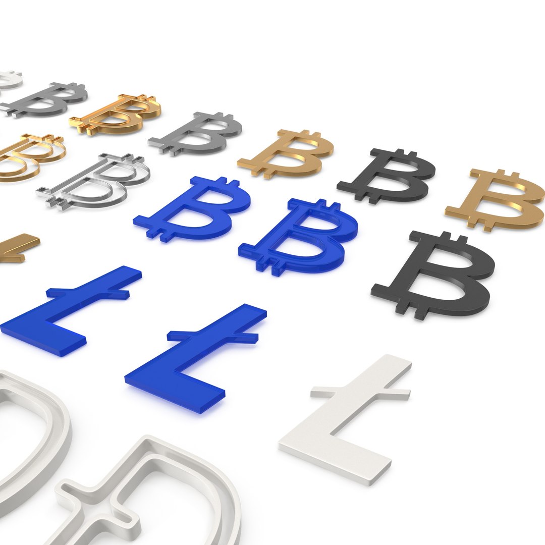 Cryptocurrency 3D Model - TurboSquid 2221045