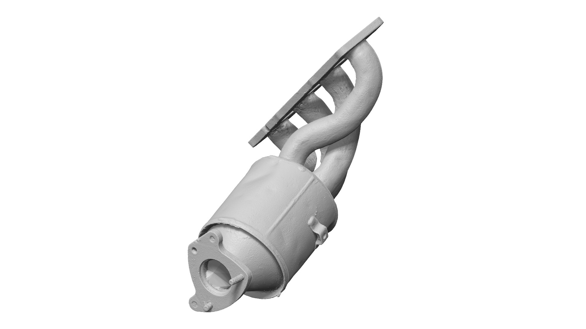 3D Rusty Exhaust Manifold Raw Scanned - TurboSquid 1787490