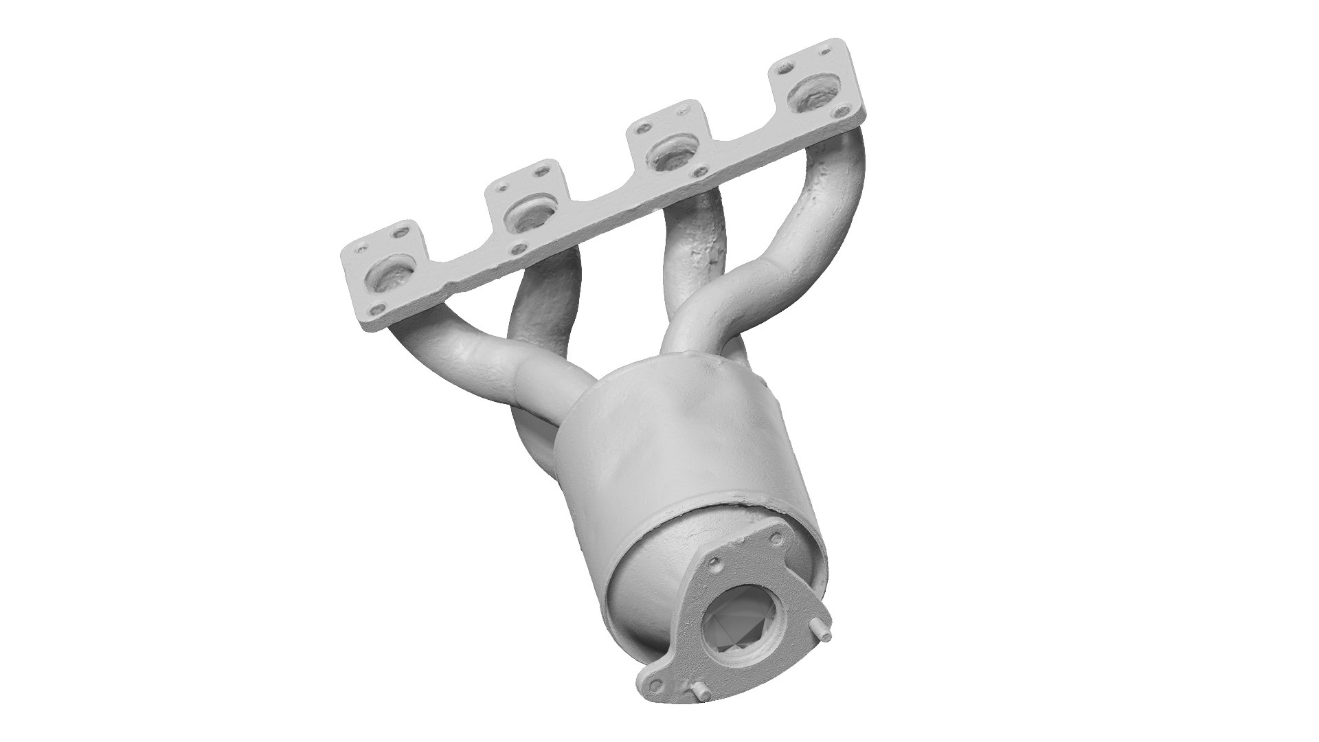 3D Rusty Exhaust Manifold Raw Scanned - TurboSquid 1787490