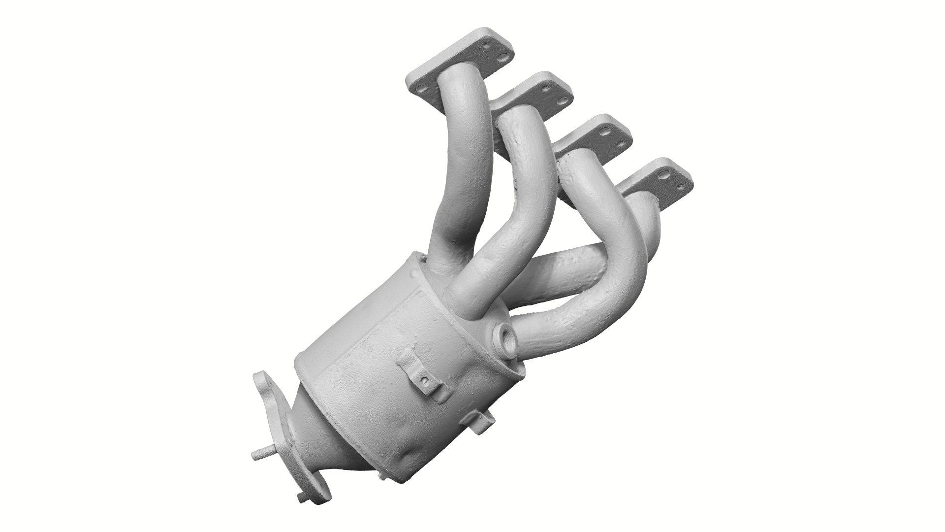 3D Rusty Exhaust Manifold Raw Scanned - TurboSquid 1787490