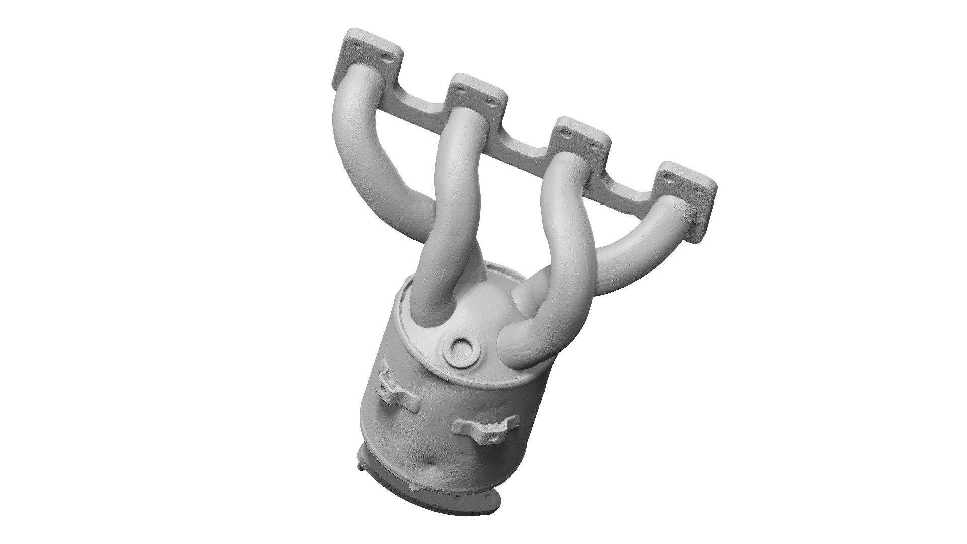 3D Rusty Exhaust Manifold Raw Scanned - TurboSquid 1787490