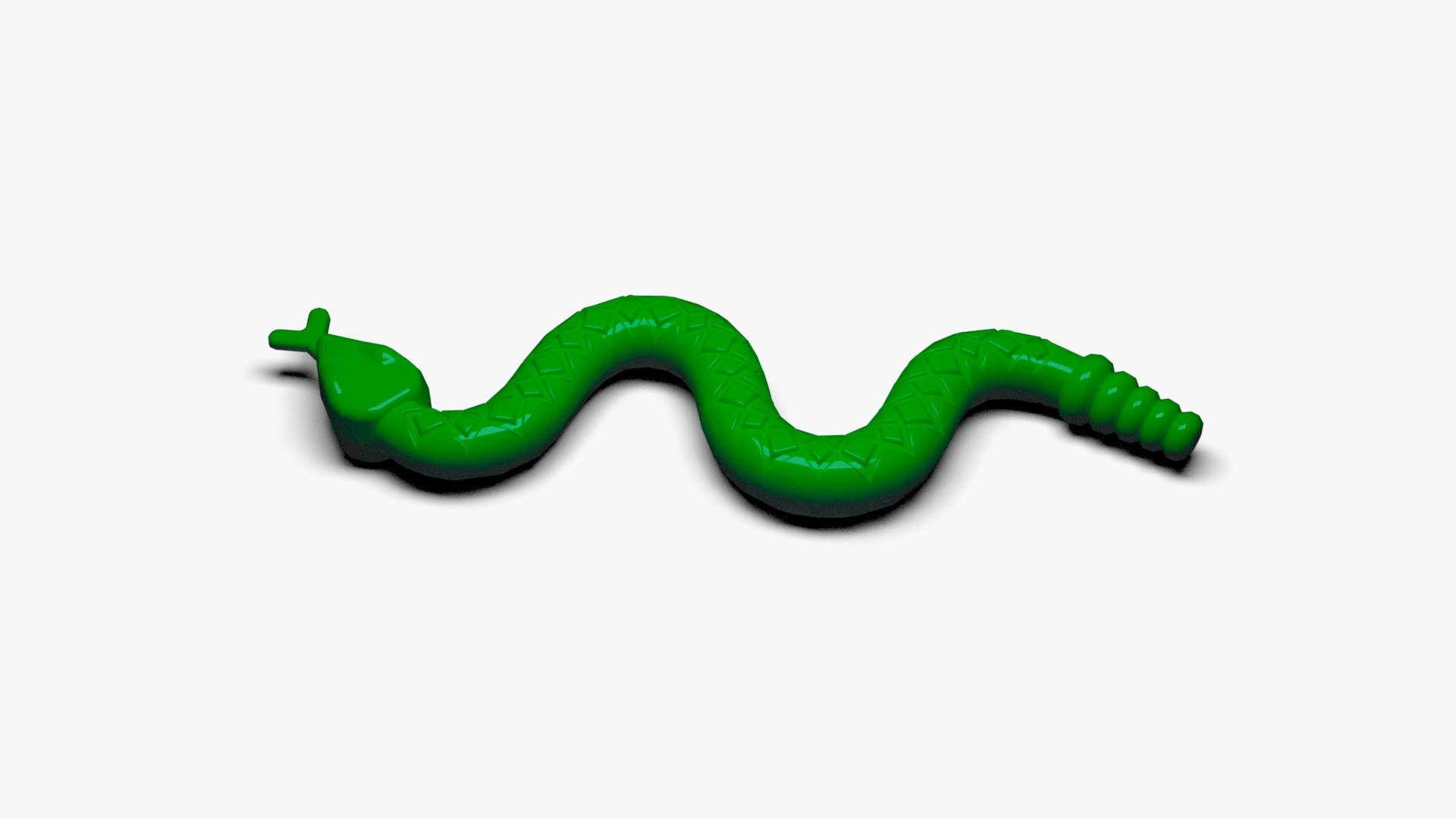 3D Lego Snake - TurboSquid 1858574