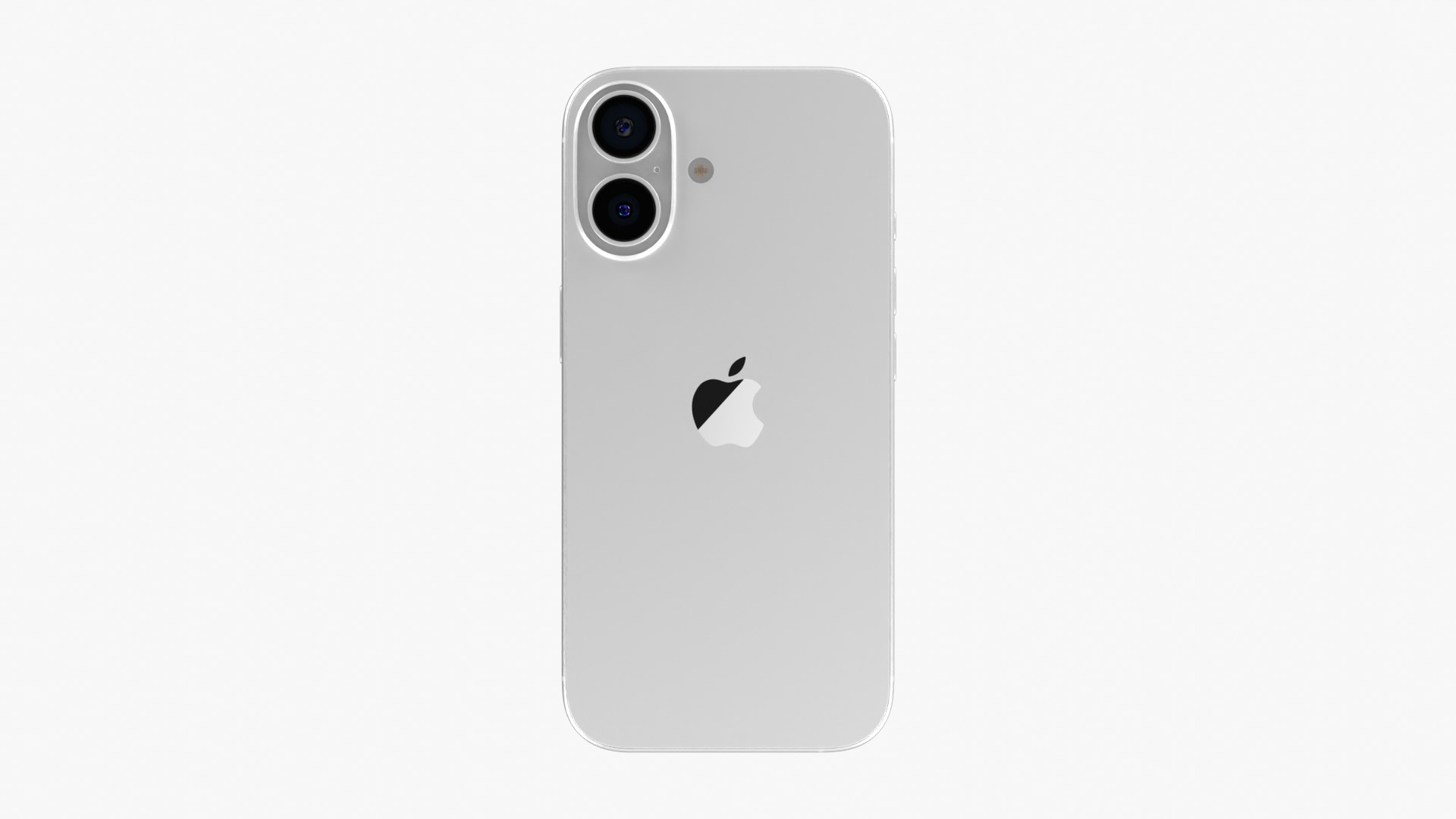 3D Model Apple IPhone 16 White - TurboSquid 2281243