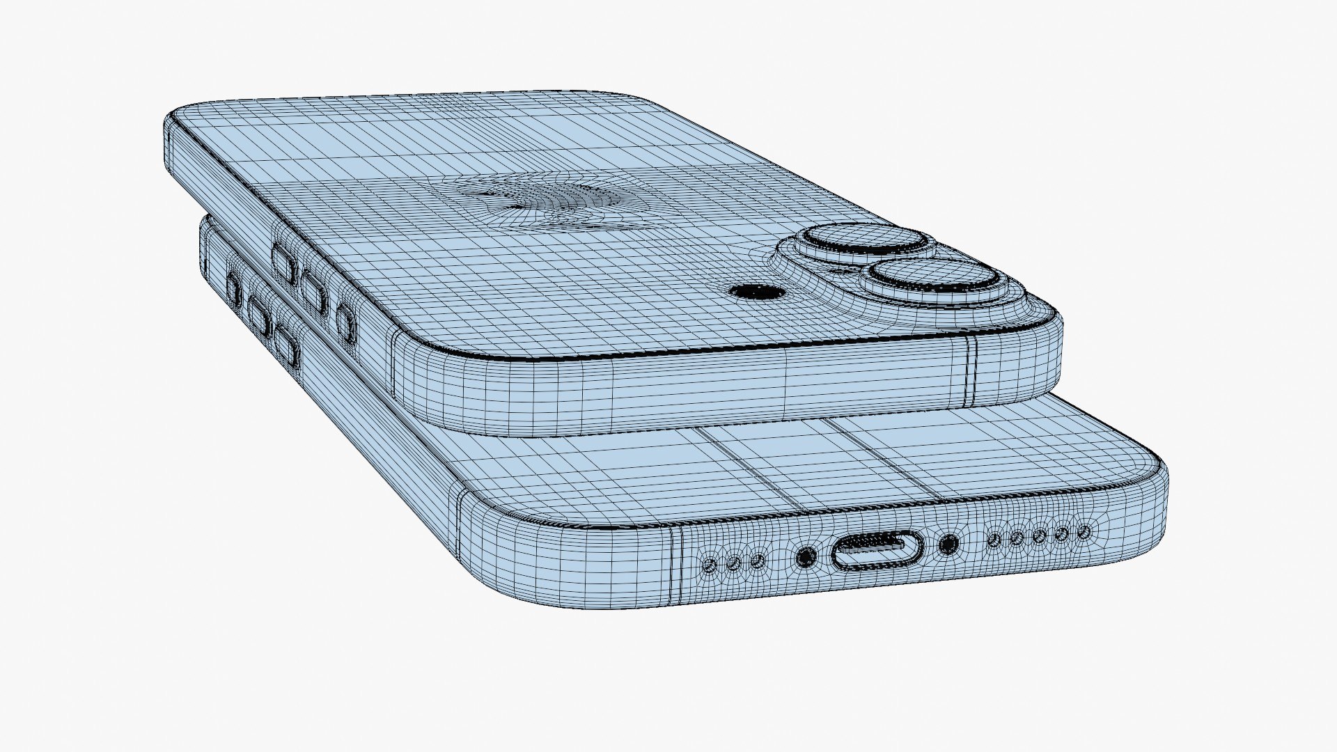 3D Model Apple IPhone 16 White - TurboSquid 2281243