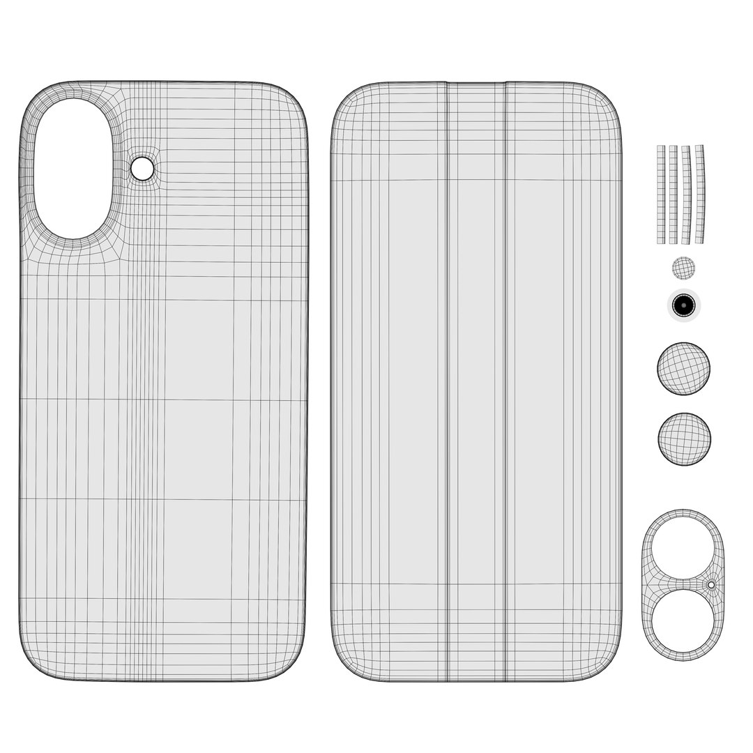 3D Model Apple IPhone 16 White - TurboSquid 2281243