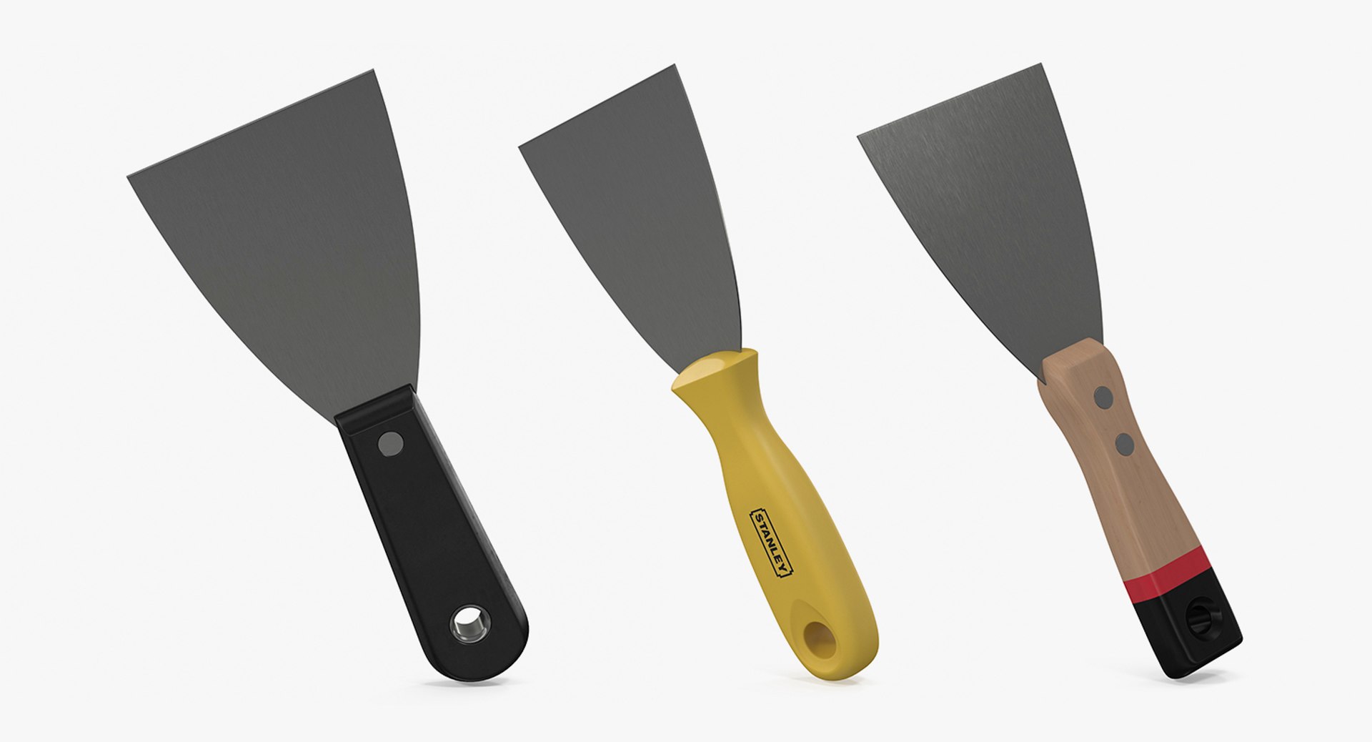 3D Model Scrapers 3 Inch Collection - TurboSquid 1957859