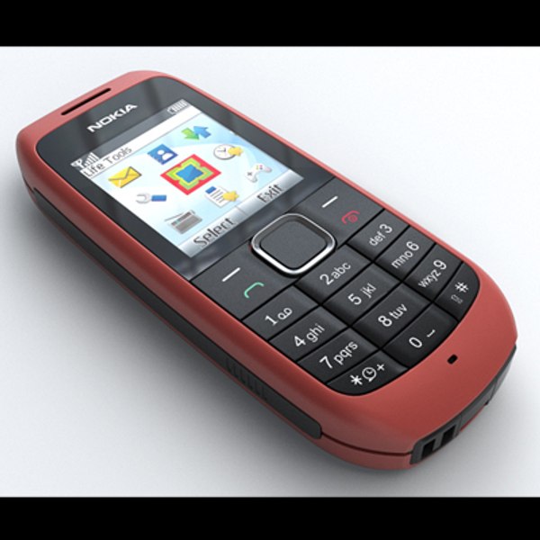 Nokia C1 00 3D 모델 - TurboSquid 550907