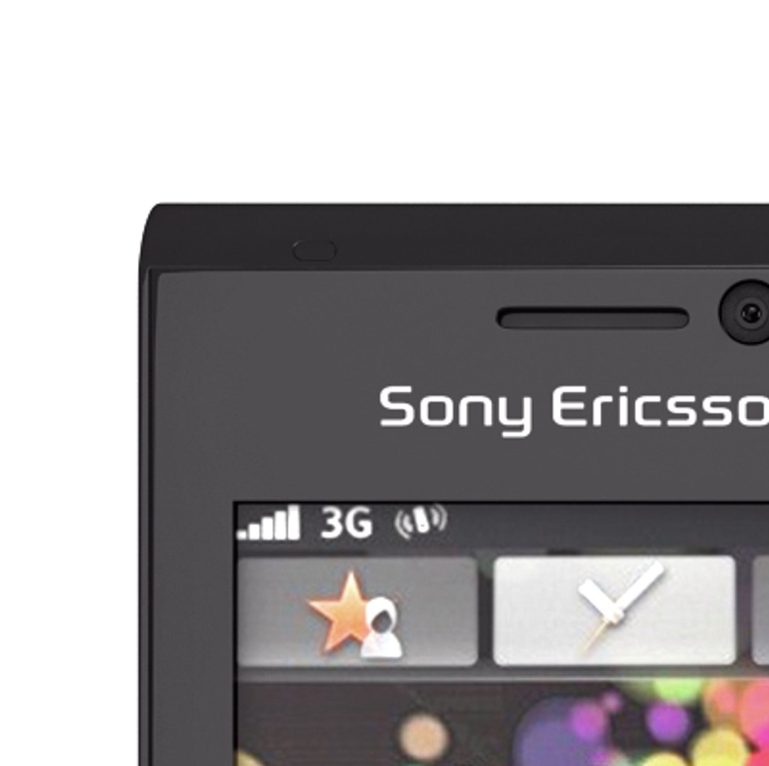 3d Model Of Sony Ericsson Satio