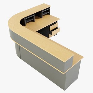 Reception Desk STL Models for Download | TurboSquid