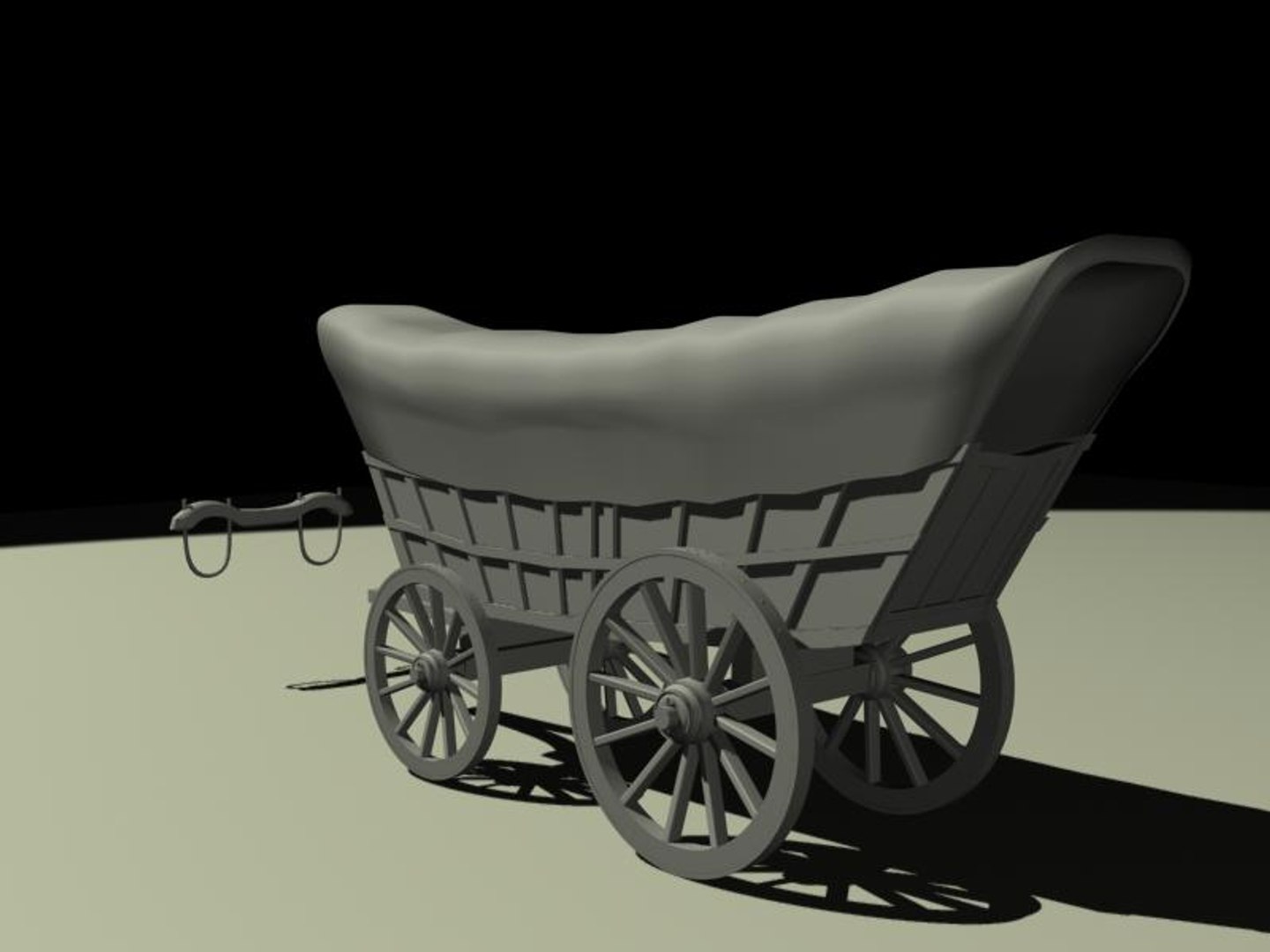 3d Wagon Model