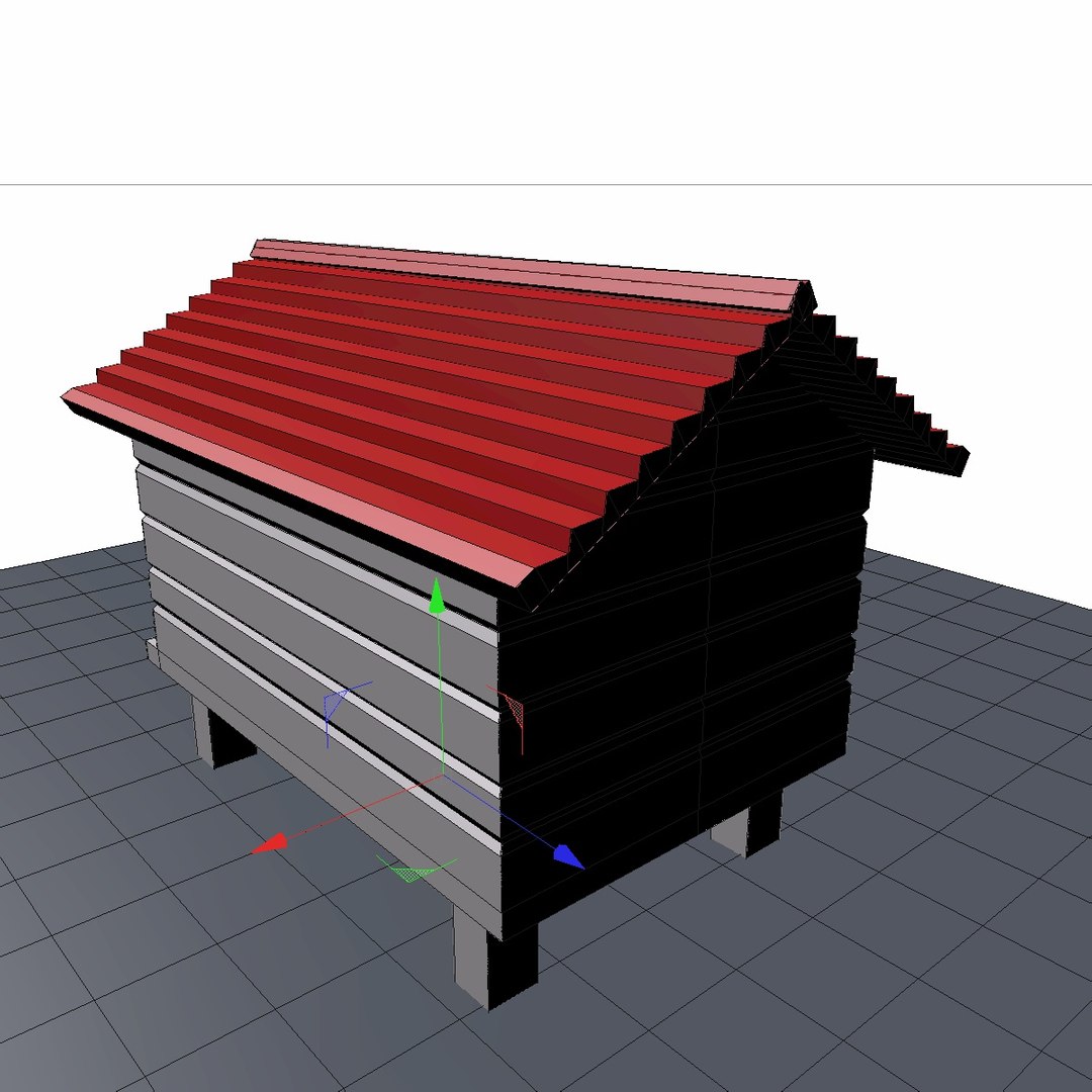 3D Dog House Model - TurboSquid 1450933