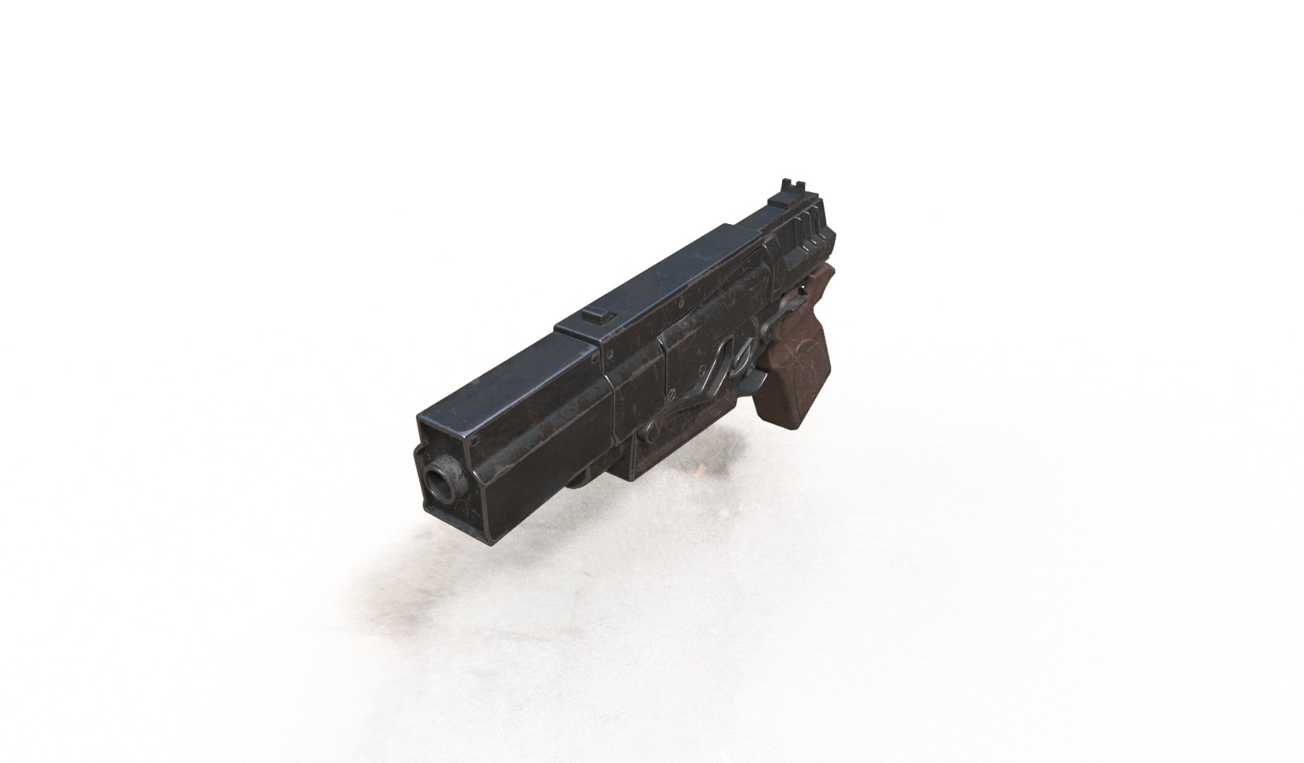 Gun 10mm pistol 3D model - TurboSquid 1606777