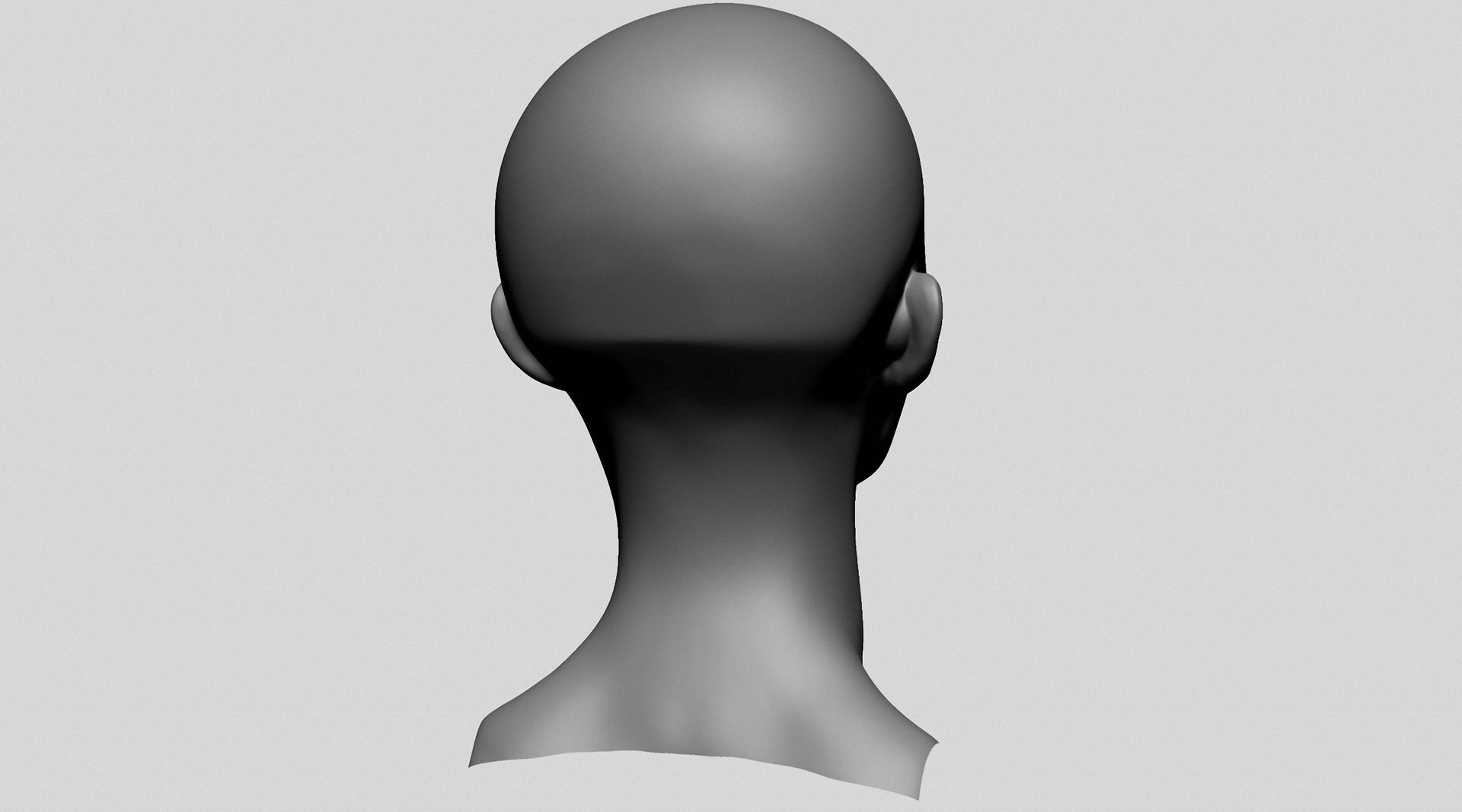 Female Head - Base Anatomy 3D Model - TurboSquid 2199429