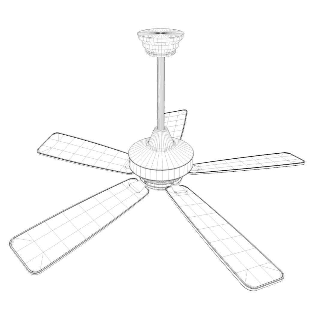 dxf ceiling fan