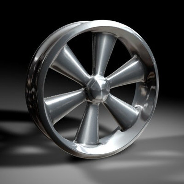 cinema4d alloy wheel