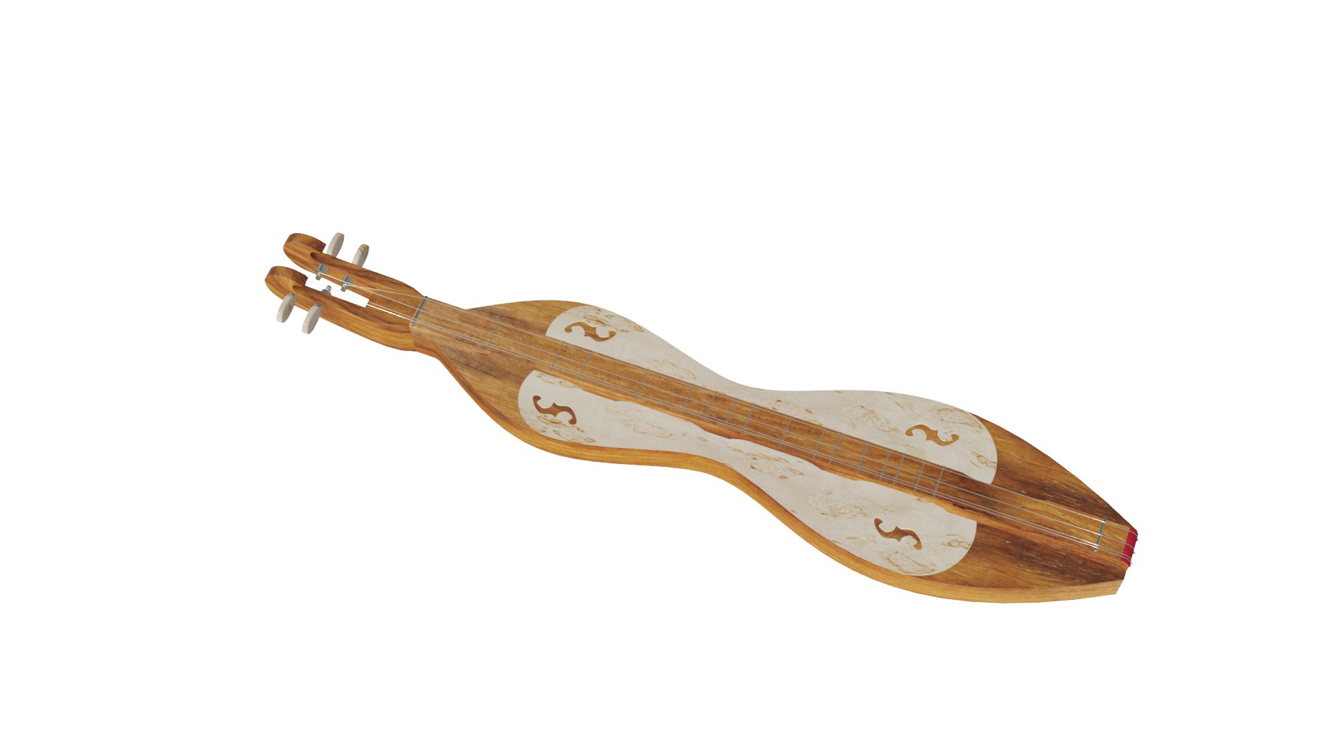 Dulcimer Medieval Musical Instrument 3D Model - TurboSquid 1954818