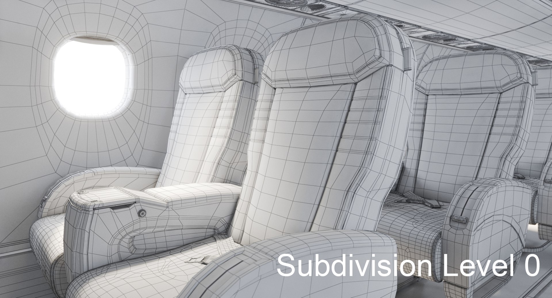 3D Embraer E195 Interior Business Cabin Model - TurboSquid 1791502