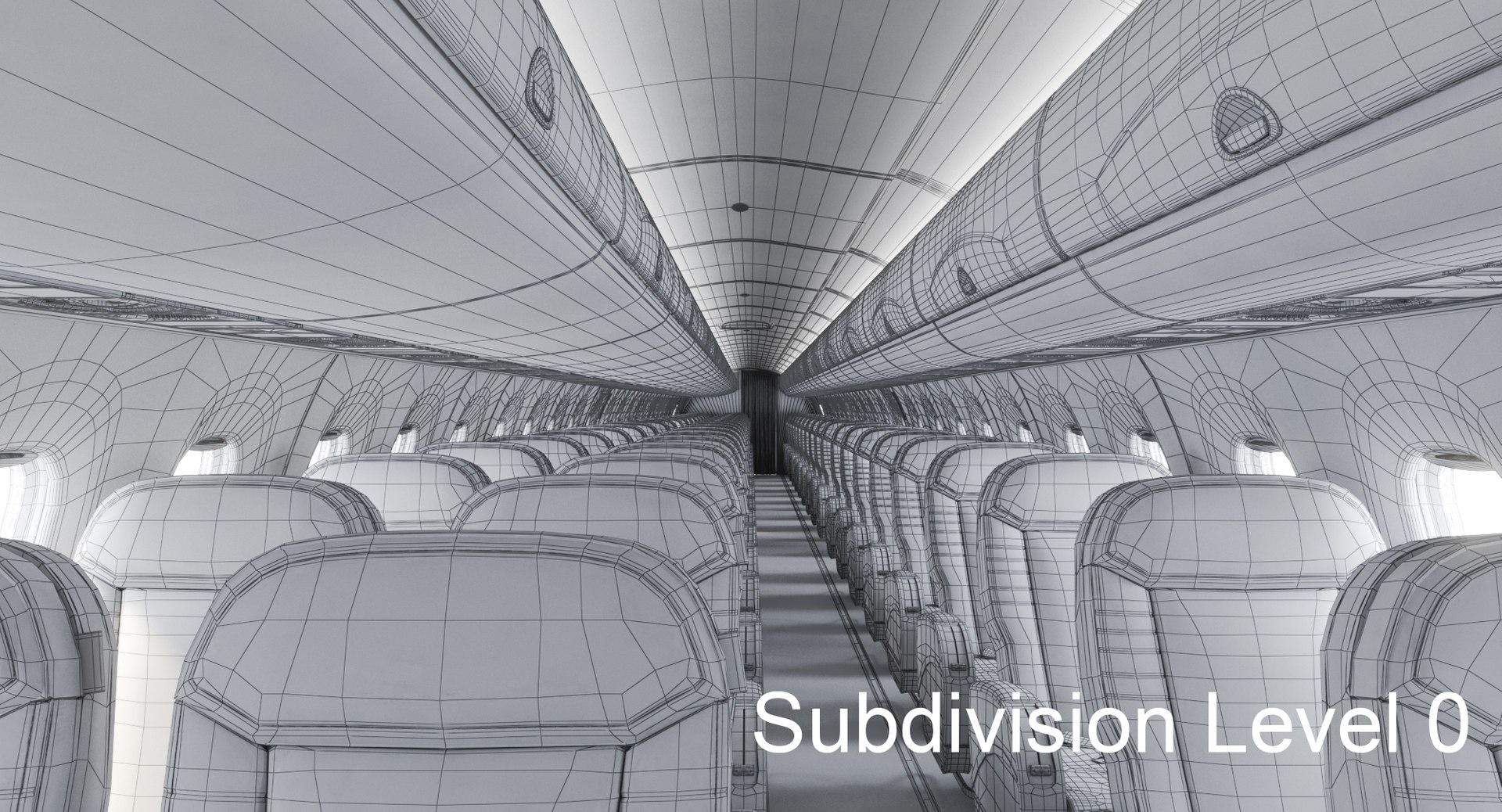 3D Embraer E195 Interior Business Cabin Model - TurboSquid 1791502