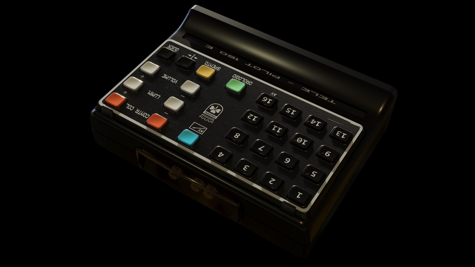 Grundig SuperColor 8642 Vintage TV Model - TurboSquid 1833697