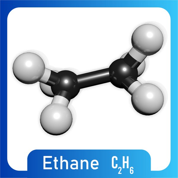 C2h6 ethane 3D model - TurboSquid 1424040