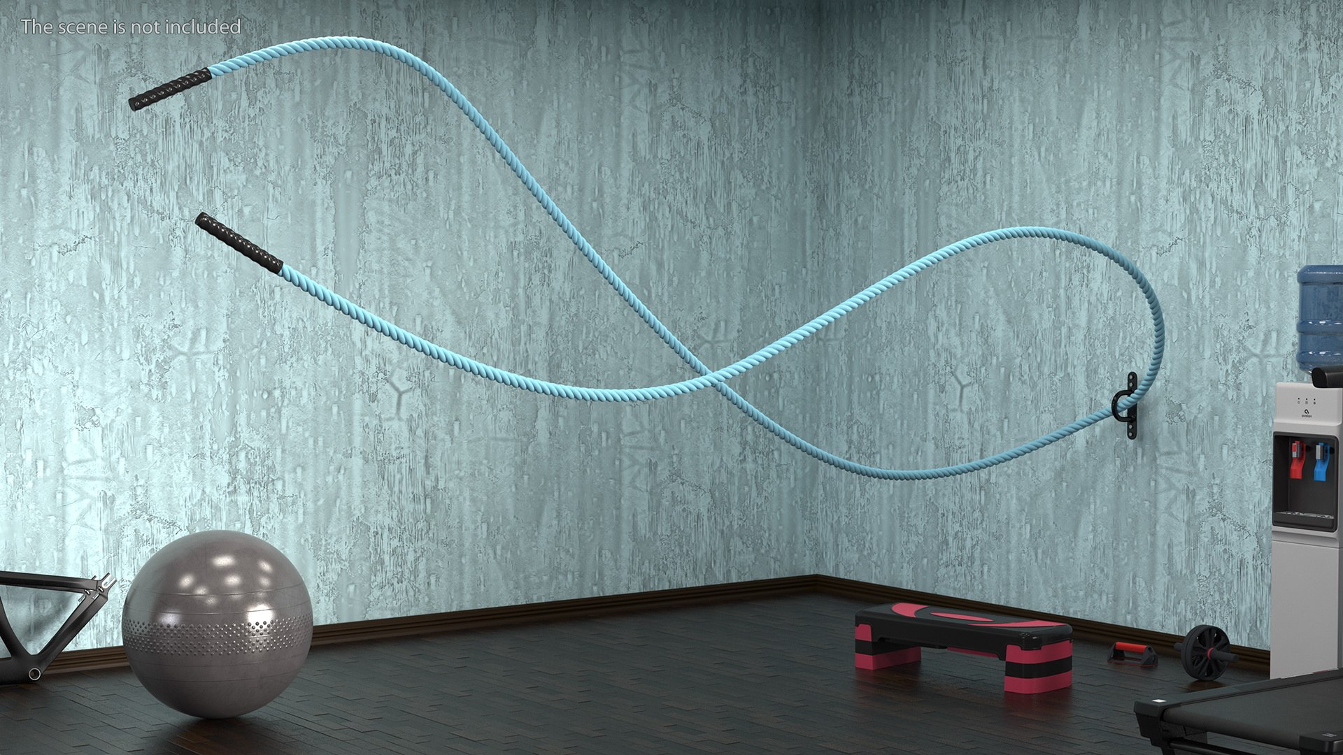 Battle Rope Alternating Waves Position 3D - TurboSquid 1778356