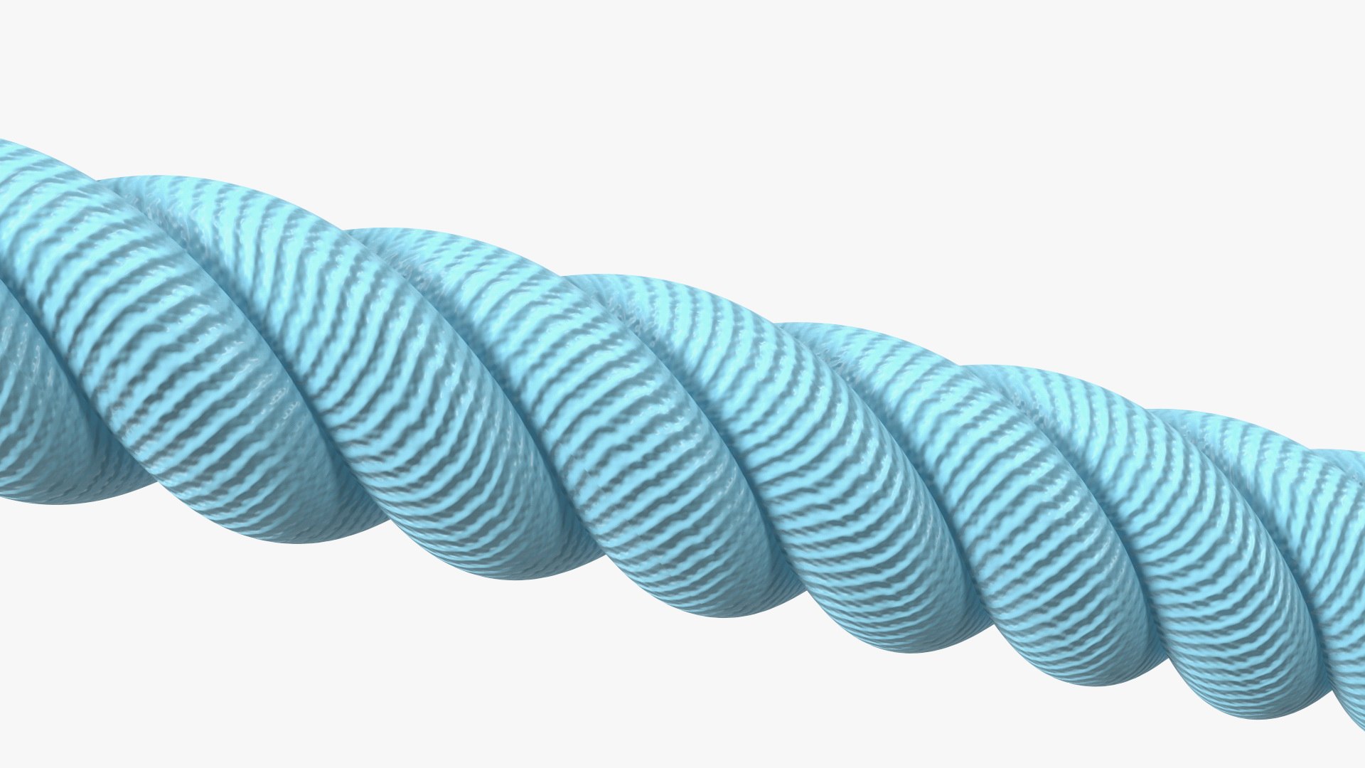Battle Rope Alternating Waves Position 3D - TurboSquid 1778356