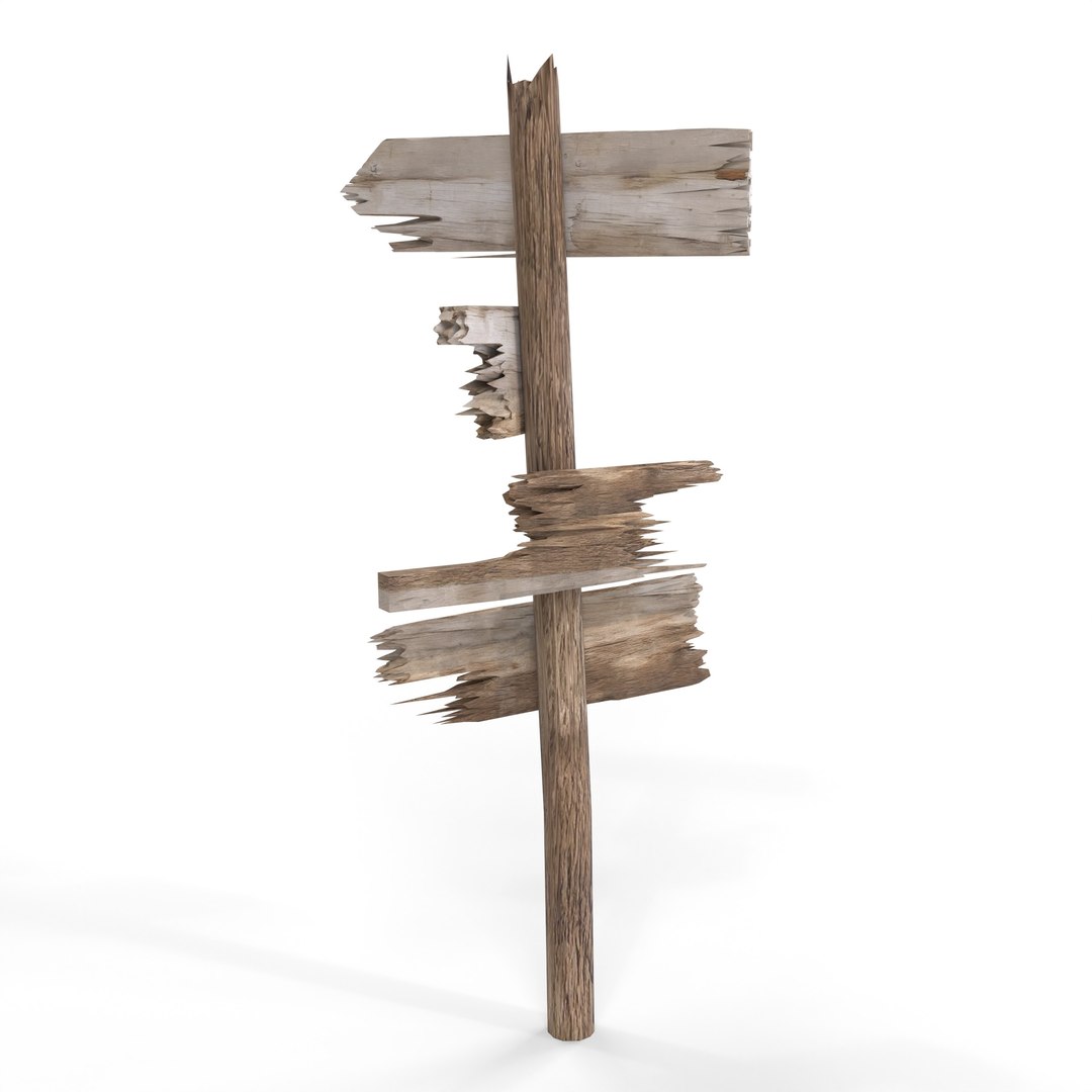 Wooden Post 3D Model - TurboSquid 2201142