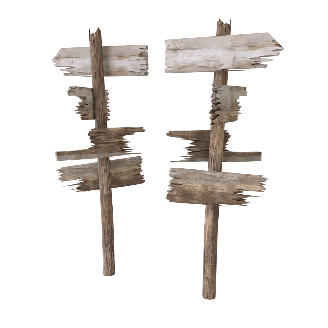 Wooden Post 3D Model - TurboSquid 2201142