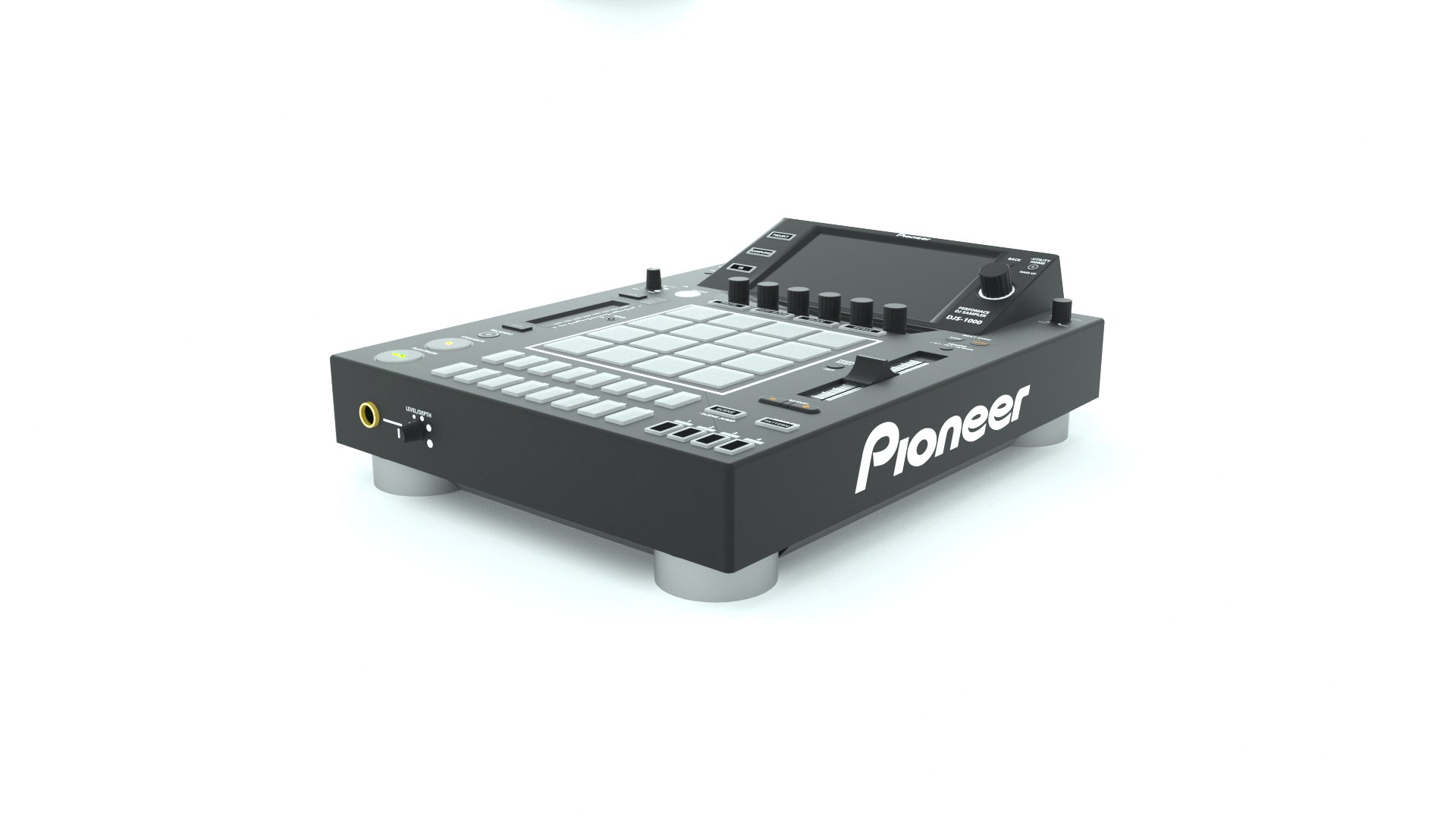 3D Pioneer Dj Sampler Model - TurboSquid 1353154