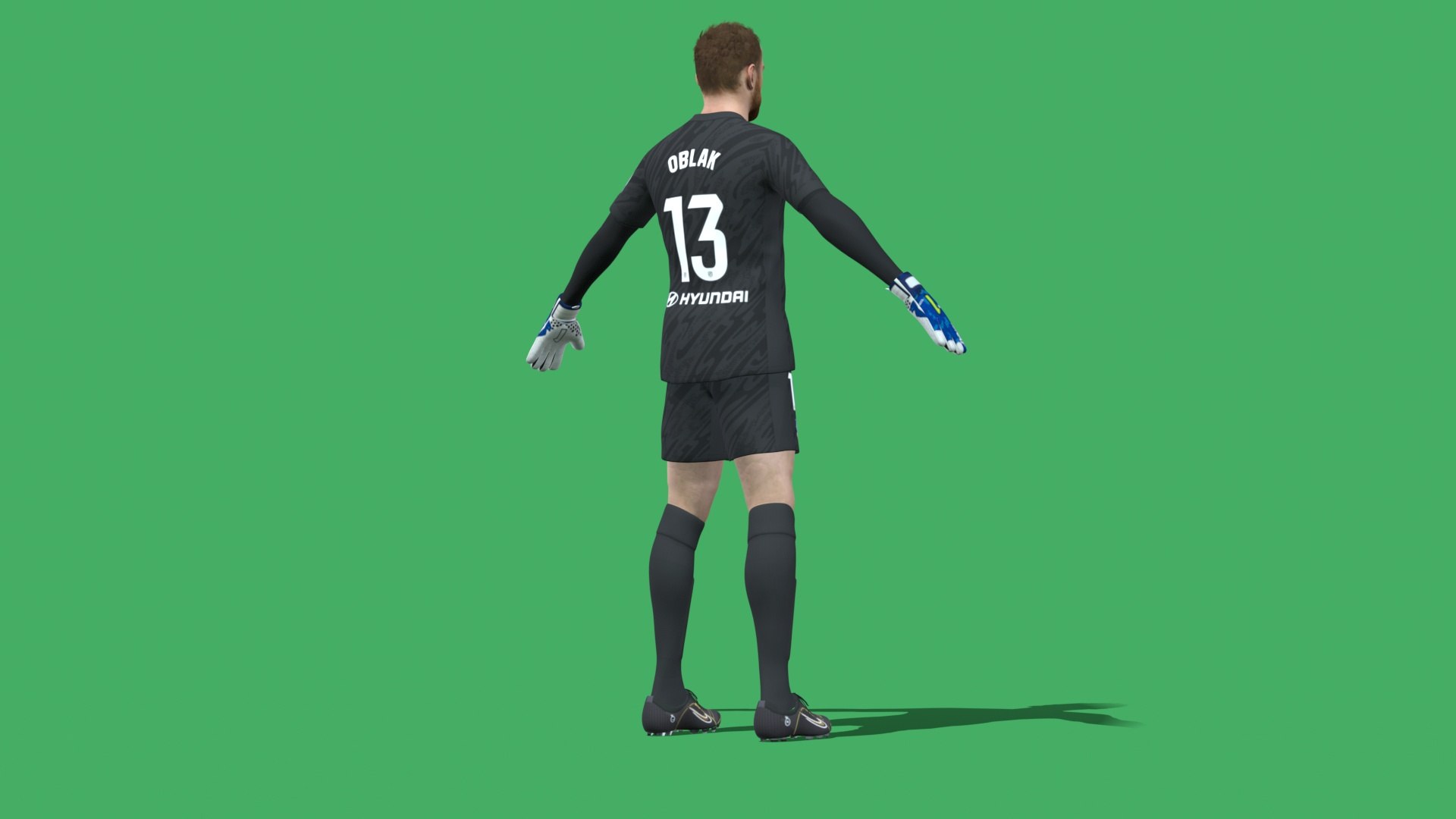 3D Model 3D Rigged Jan Oblak Atletico Madrid 2025 - TurboSquid 2382041