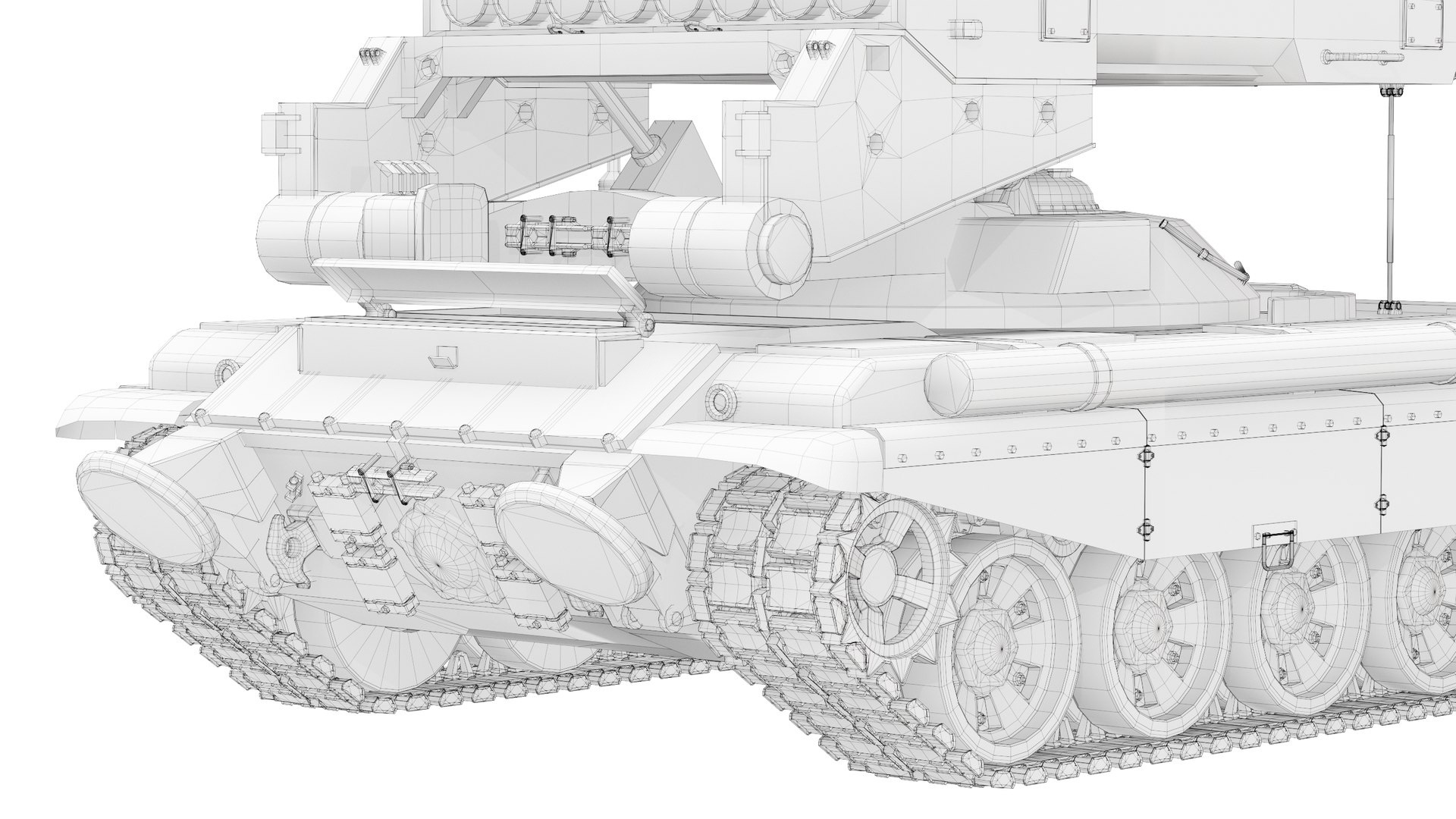3D model TOS-1A Solntsepyok - TurboSquid 1892412