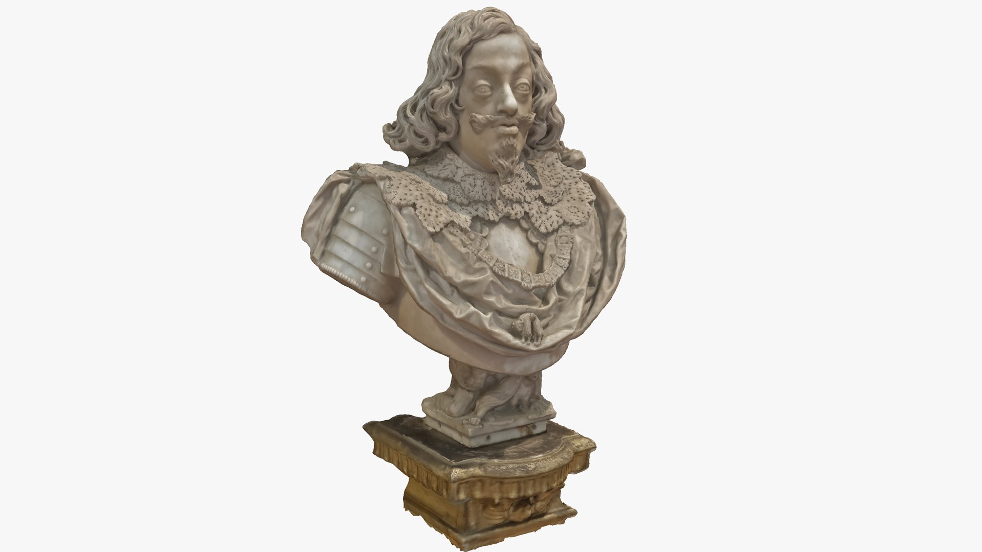 Statue Bust Fancy Lord 3D - TurboSquid 2266836