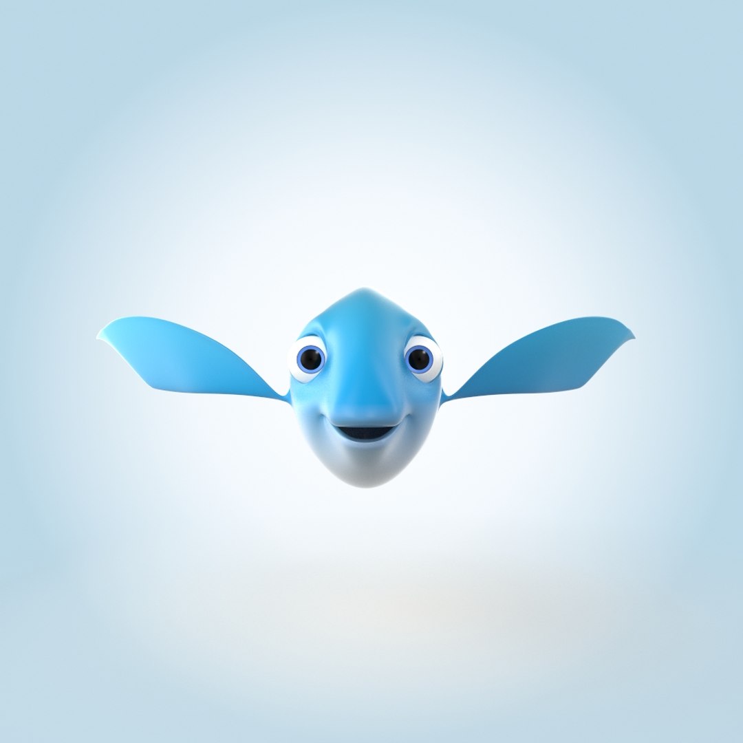 Flying Fish 3D Model - TurboSquid 1859681