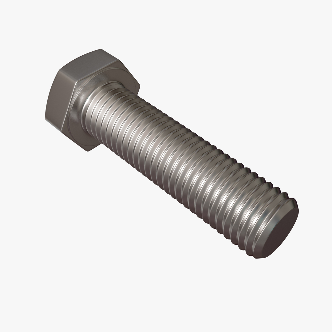 Maya Hex Bolt Thread