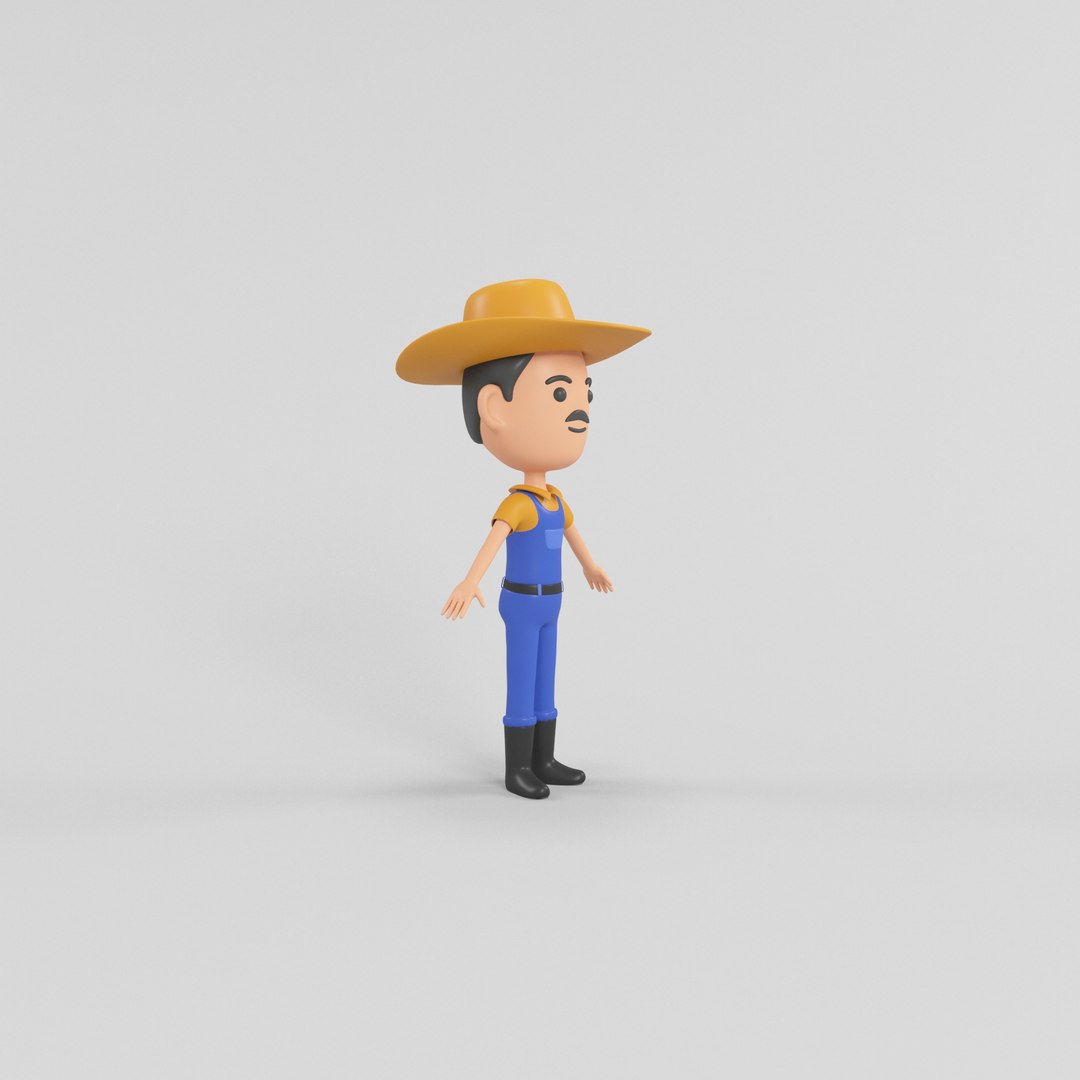 Cartoon Style Character 12 3D - TurboSquid 2520315