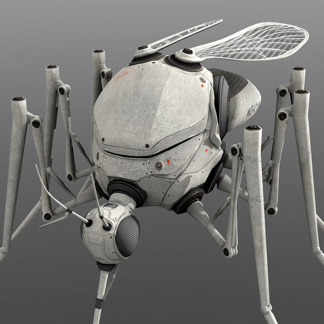 3d Robotic Mosquito Model