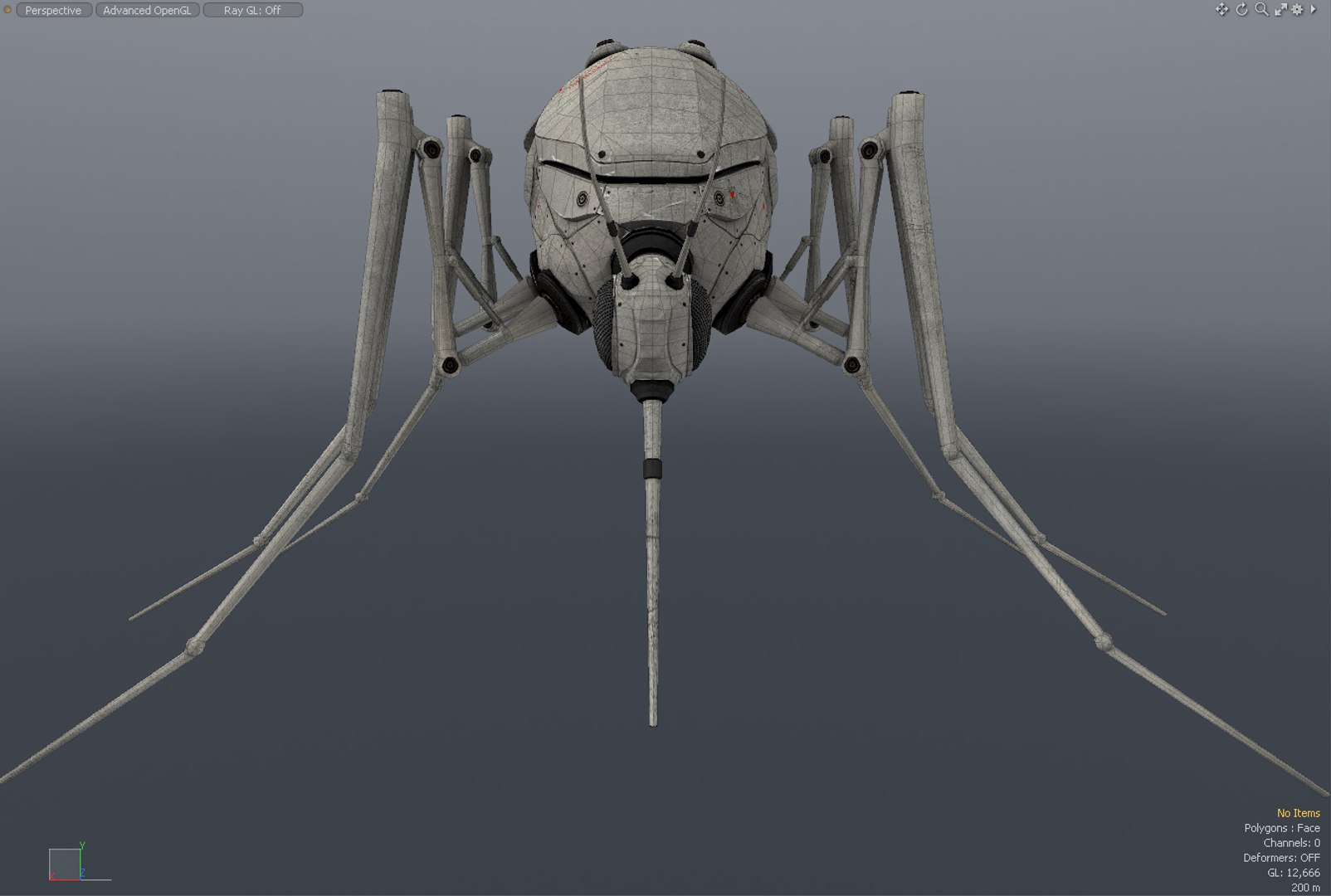3d Robotic Mosquito Model