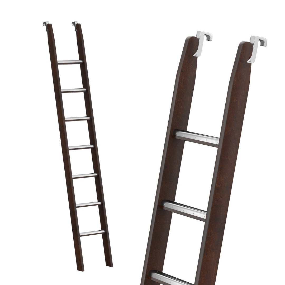 3D Library Staircase - TurboSquid 2187324