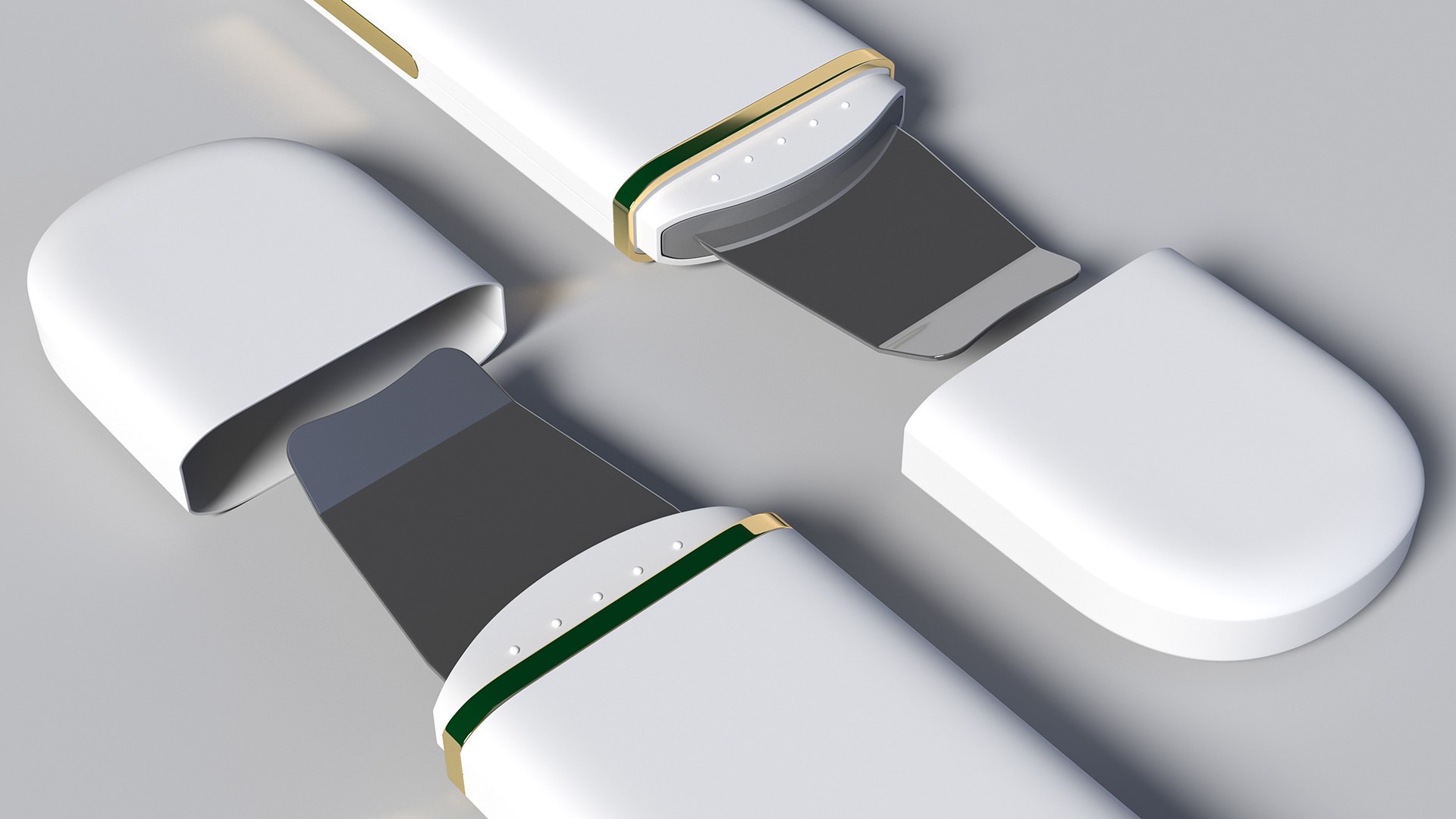 Ultrasonic Electric Skin Scrubber 3D Model - TurboSquid 1990727