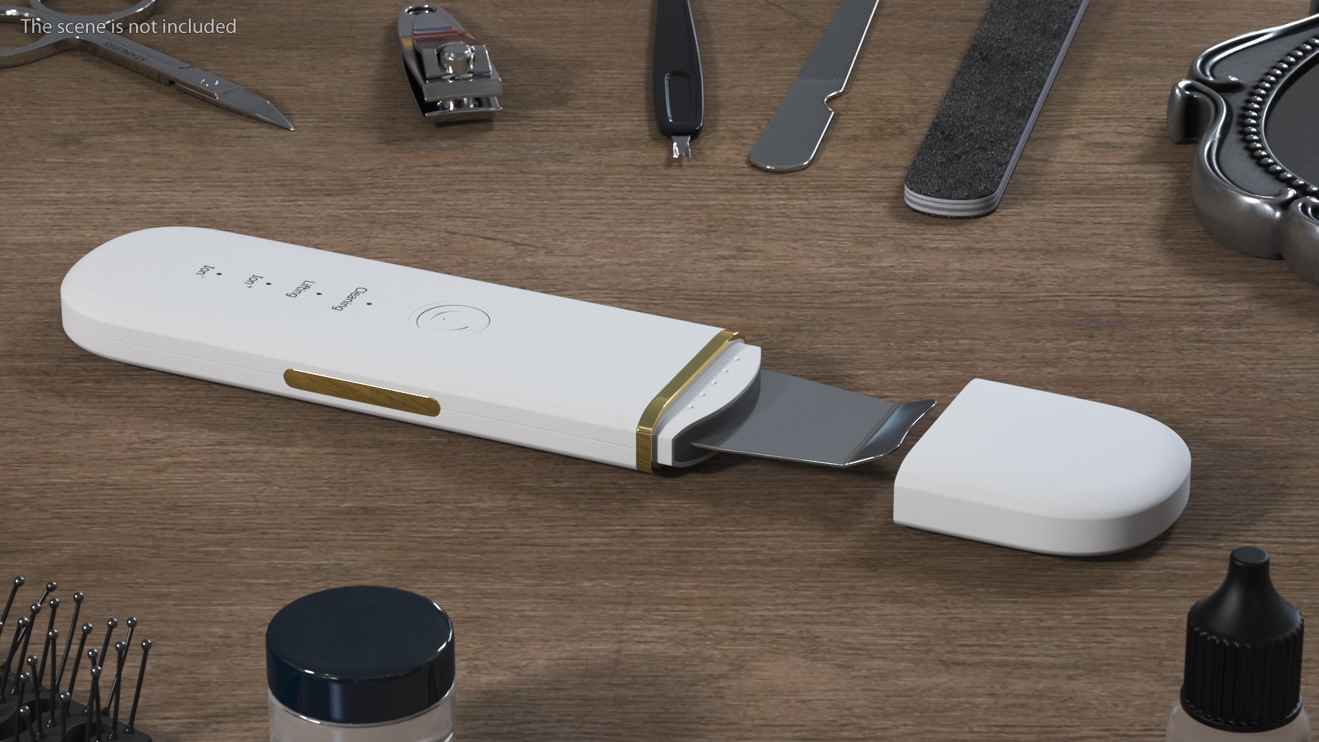 Ultrasonic Electric Skin Scrubber 3D Model - TurboSquid 1990727