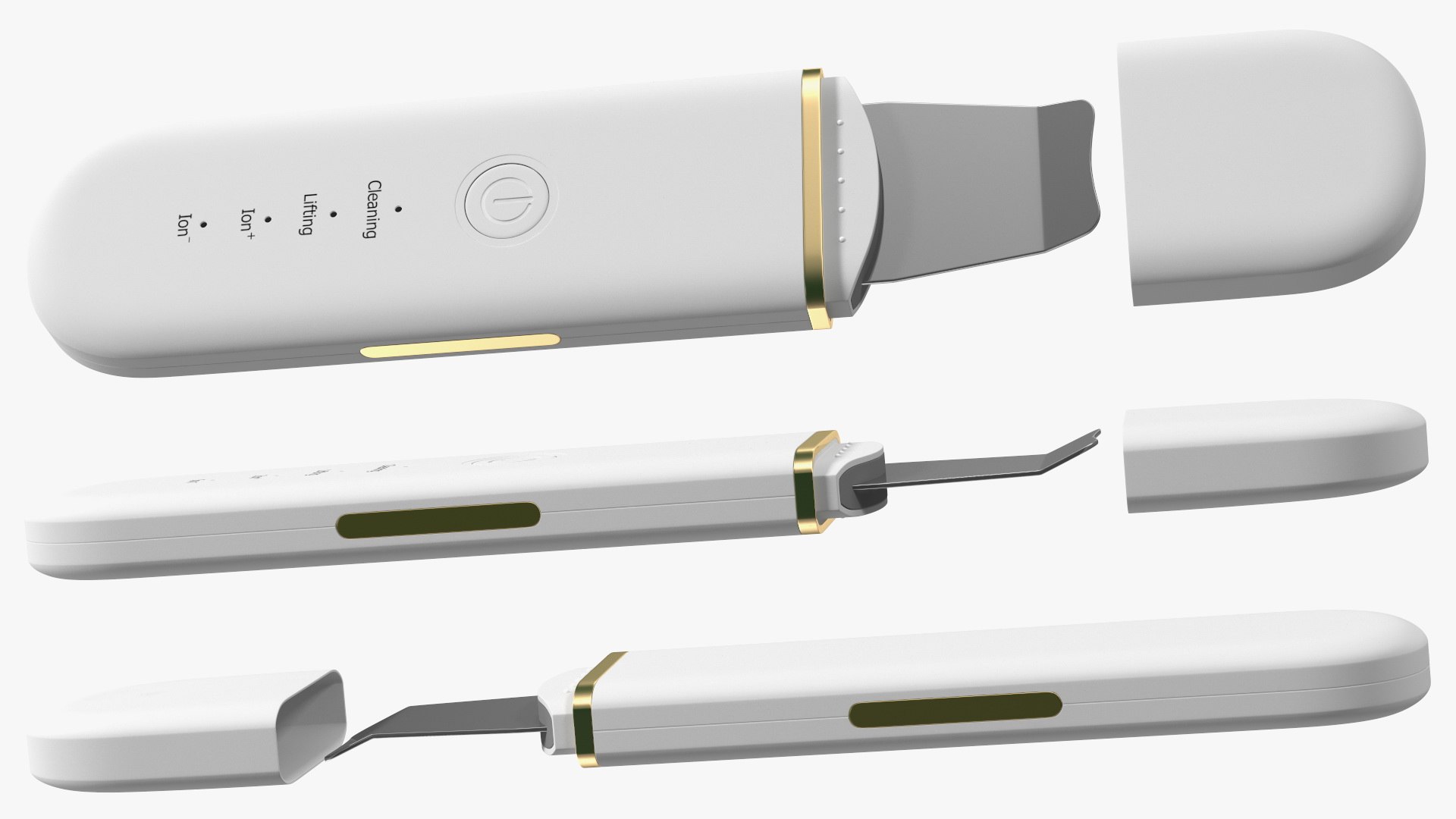 Ultrasonic Electric Skin Scrubber 3D Model - TurboSquid 1990727