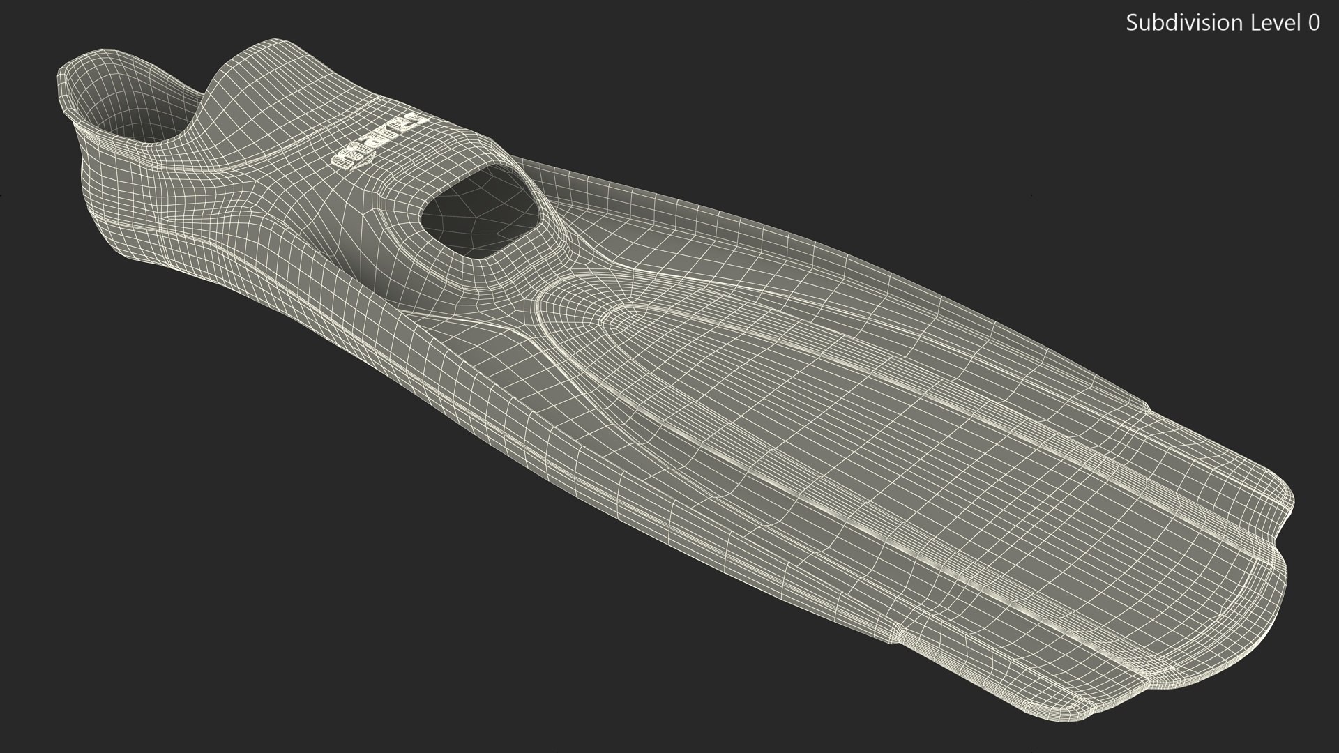 Snorkeling Swim Fins 3D Model - TurboSquid 2139377