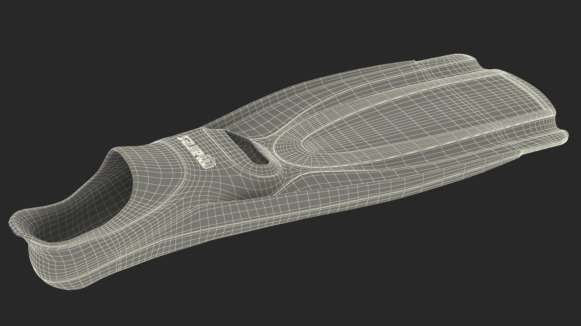 Snorkeling Swim Fins 3D model - TurboSquid 2139377