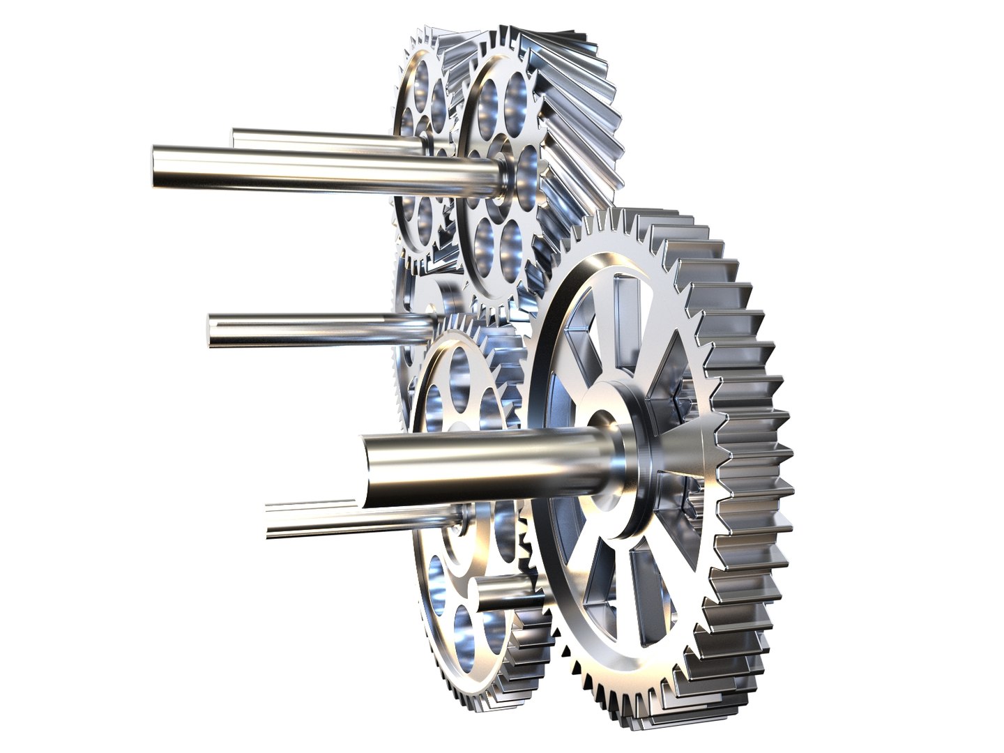 3D Gear Mechanism V3 - TurboSquid 1452179