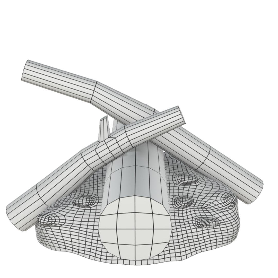 Chiminea Outdoor Fireplace Obj