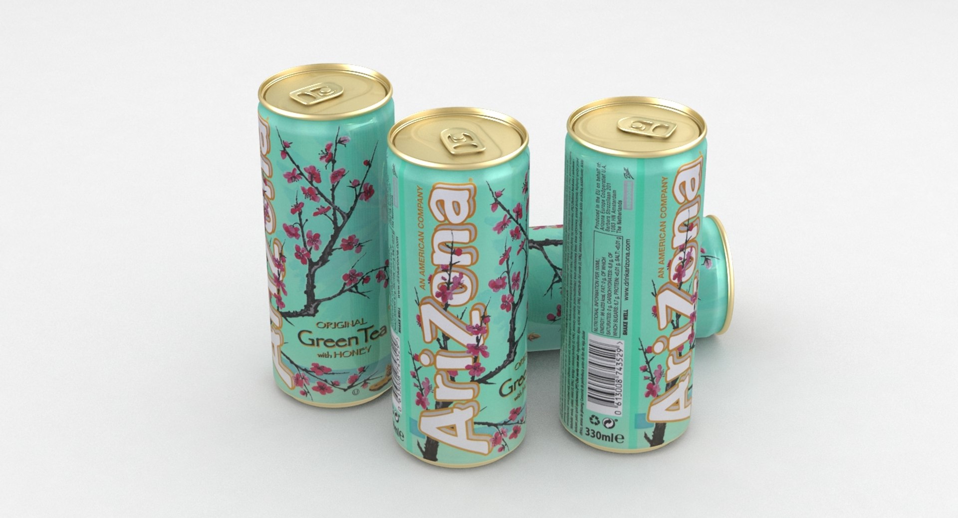 3D Beverage Tea Green Model - TurboSquid 1210138