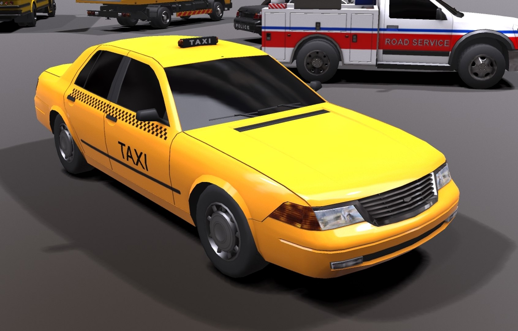 Pack Generic Civil Service Model - TurboSquid 1607216